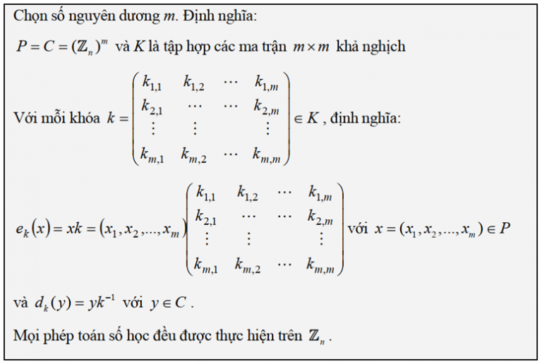 Mã hóa tuyến tính hamming